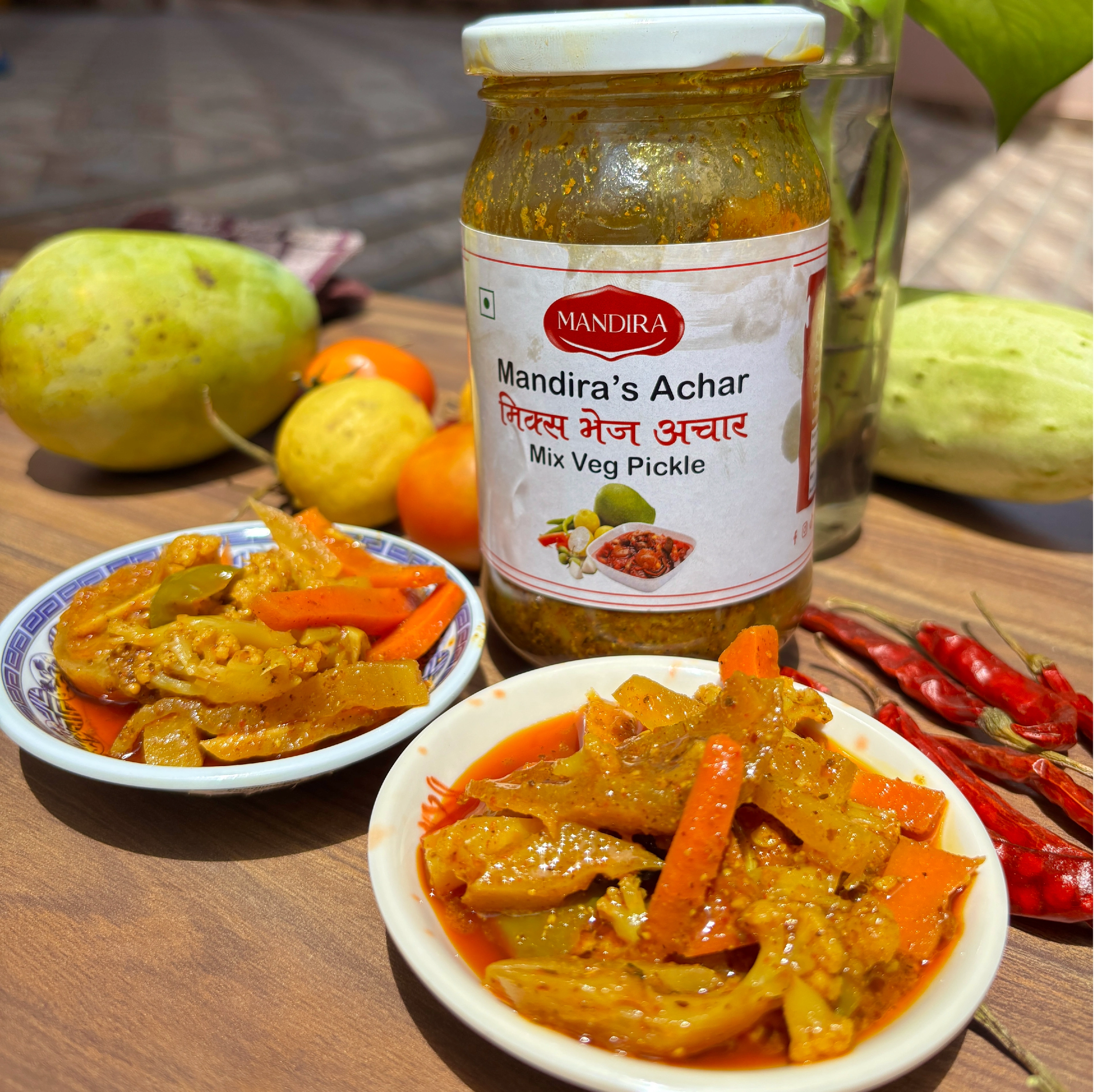 Mandira Foods Mixed Veg Achar - 400 Gram at Rs. 240 | OnePasal | OnePasal